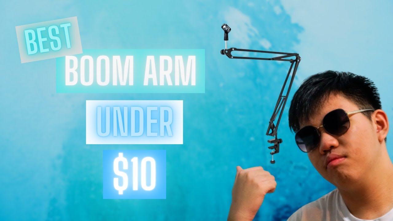 BEST Boom Arm Under $10 - Microphone Boom Arm Unboxing Review - YouTube