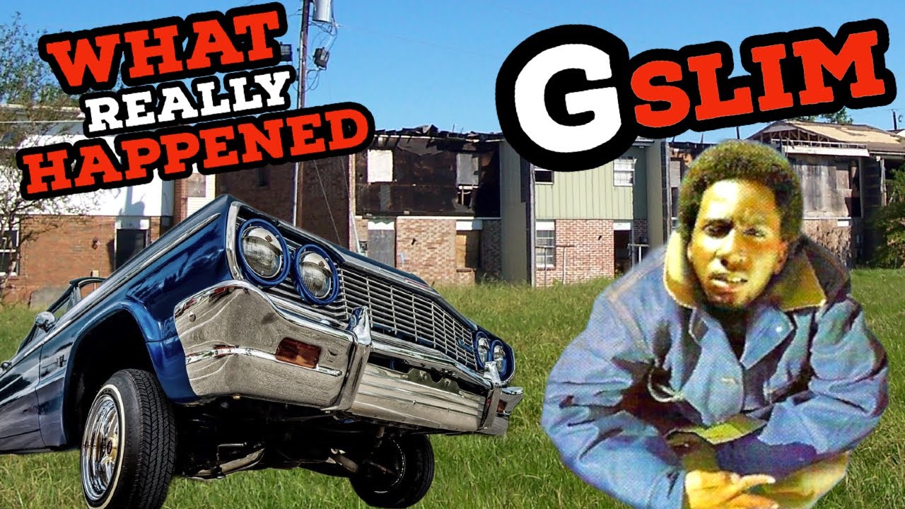 The Legendary G Slim Christopher Holmes Projects On The Westbank Of New ...