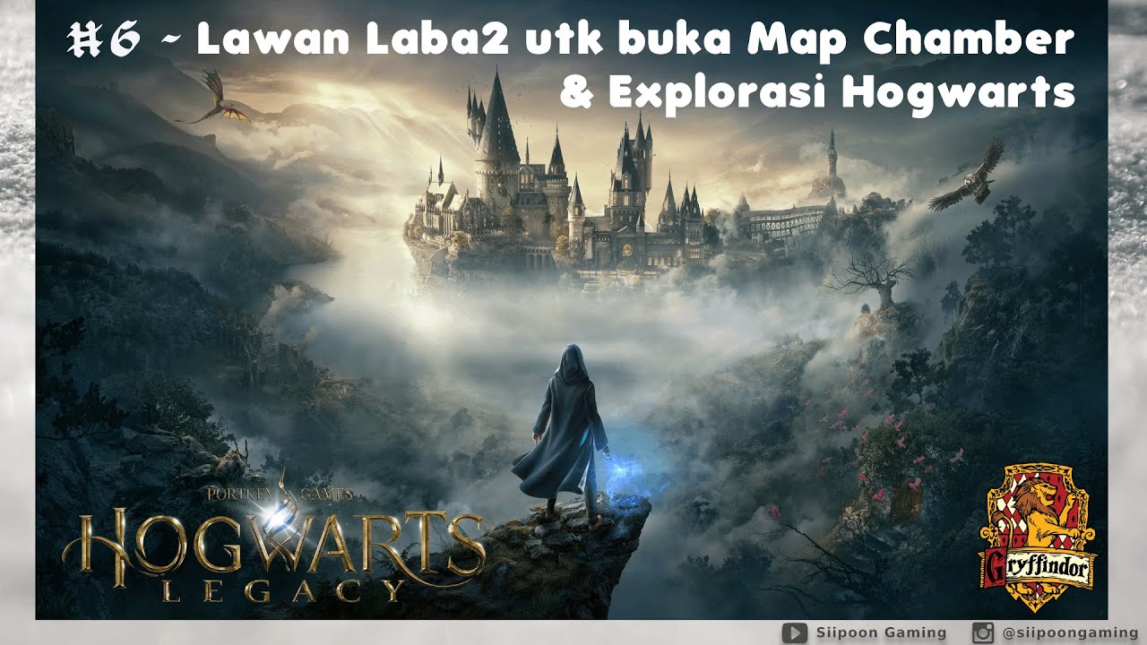 Hogwarts Legacy #6 - Explorasi Map Chamber & Kastil Hogwarts - YouTube