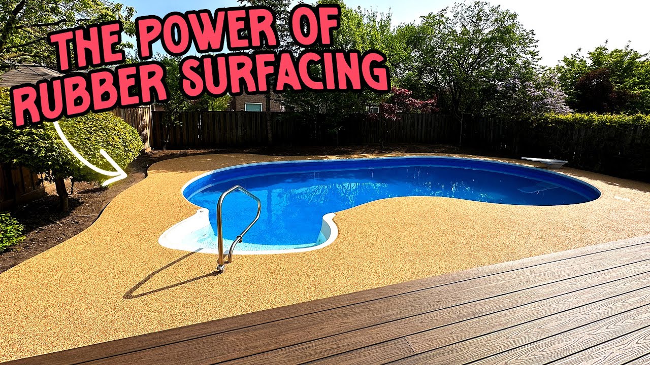 How Rubber Surfacing Can Completely Change Your Backyard (EPDM Rubber ...