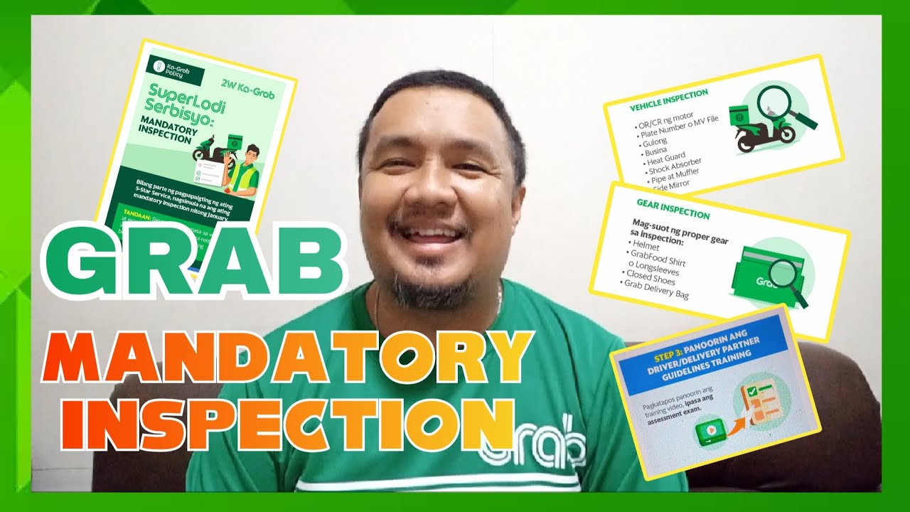 GRAB Mandatory Inspection - YouTube