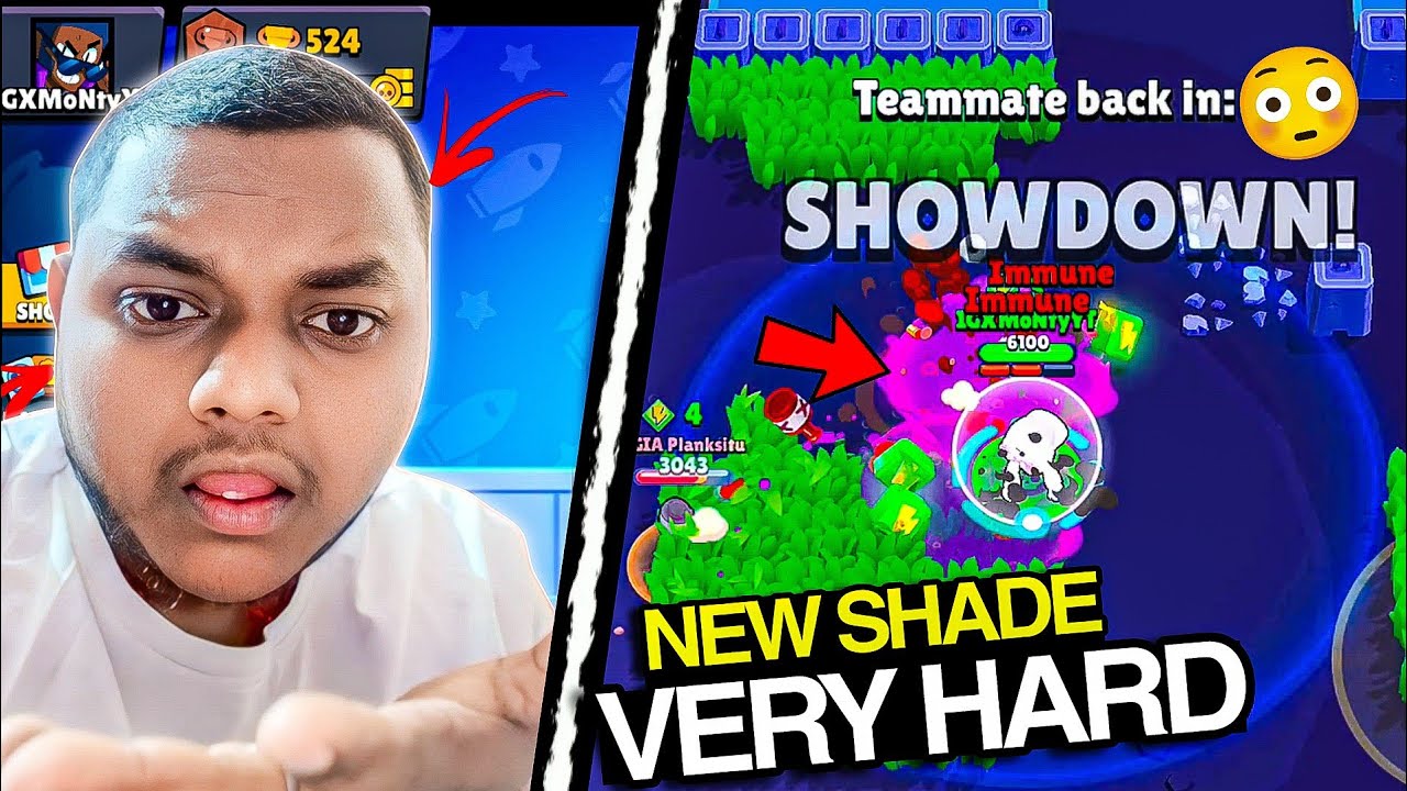 UNSTOPPABLE NEW BRAWLER SHADES CHALLENGE! | BRAWL STARS EPIC GAMEPLAY ...