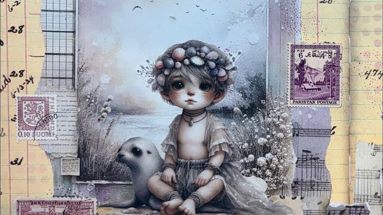Collage with the new Summer Stories book by @MaremiSmallArt - YouTube