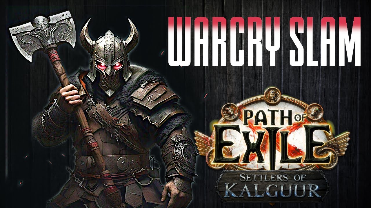 Ground Slam/Sunder | Berserker Melee Slam Build (Warcry Exert) [POE 3. ...