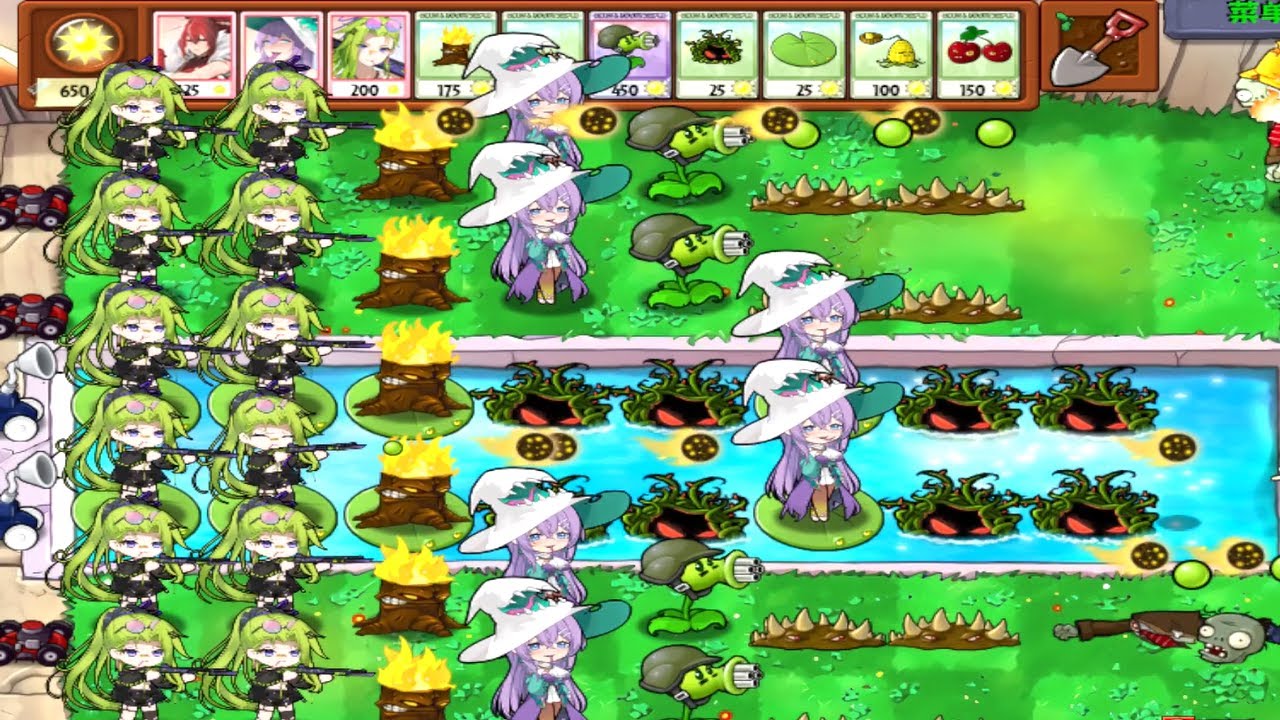 PVZ-Hybrid vs PVZ-Girl plants, Who will win? Is PVZ Hybrid the best MOD ...