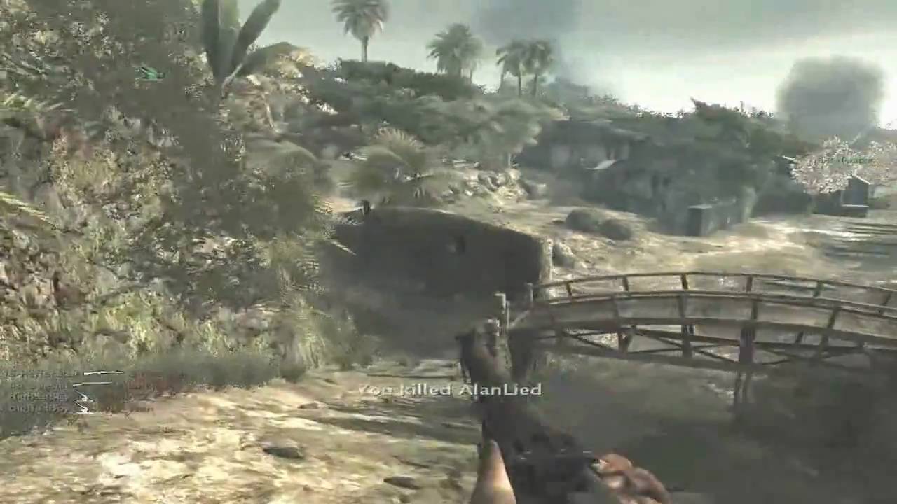 Call Of Duty: World At War Multiplayer Arisaka Cliffside Montage - YouTube