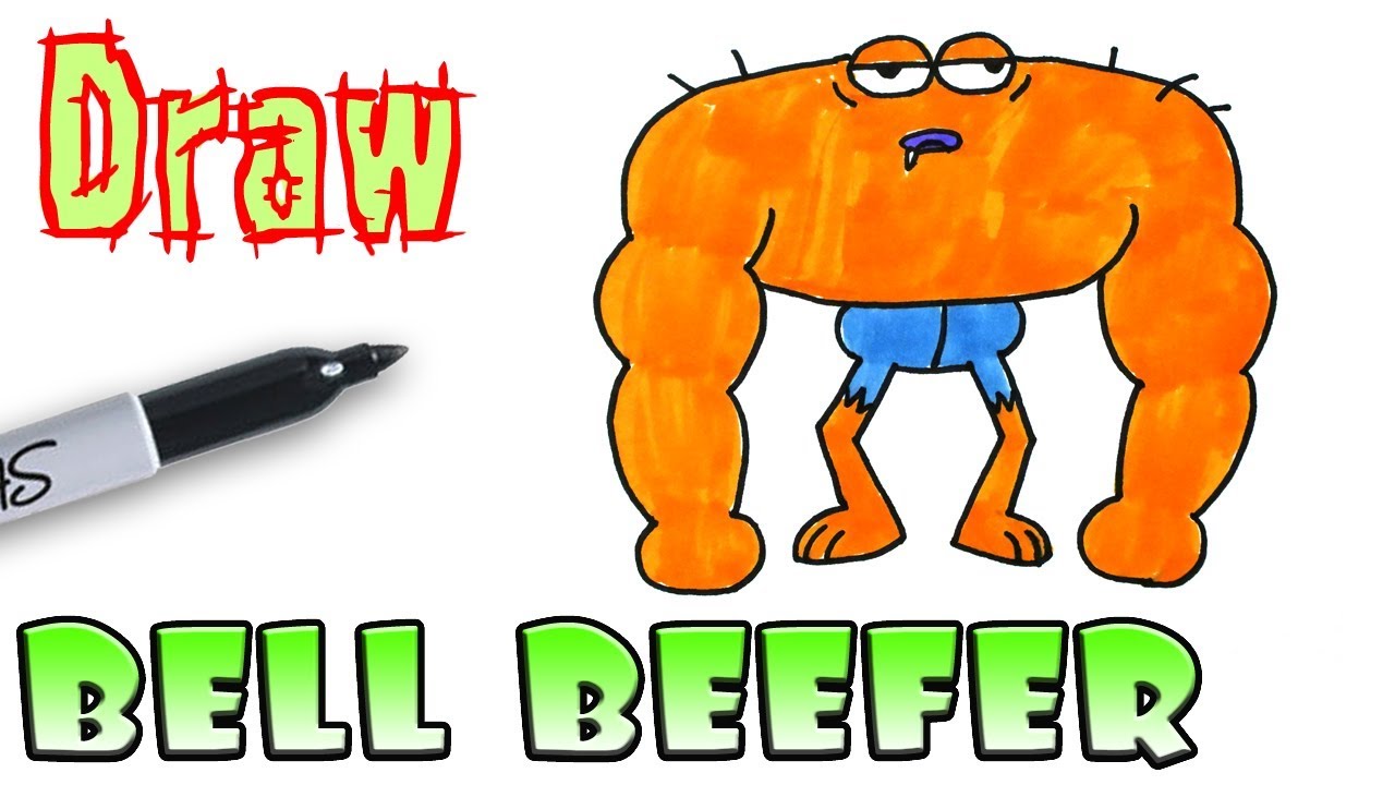 How to Draw Bell Beefer | OK KO Let's Be Heroes - YouTube