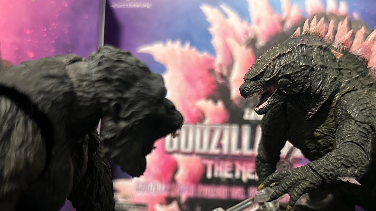 Godzilla Battle Royal (Stop-Motion) (Part 2) - YouTube