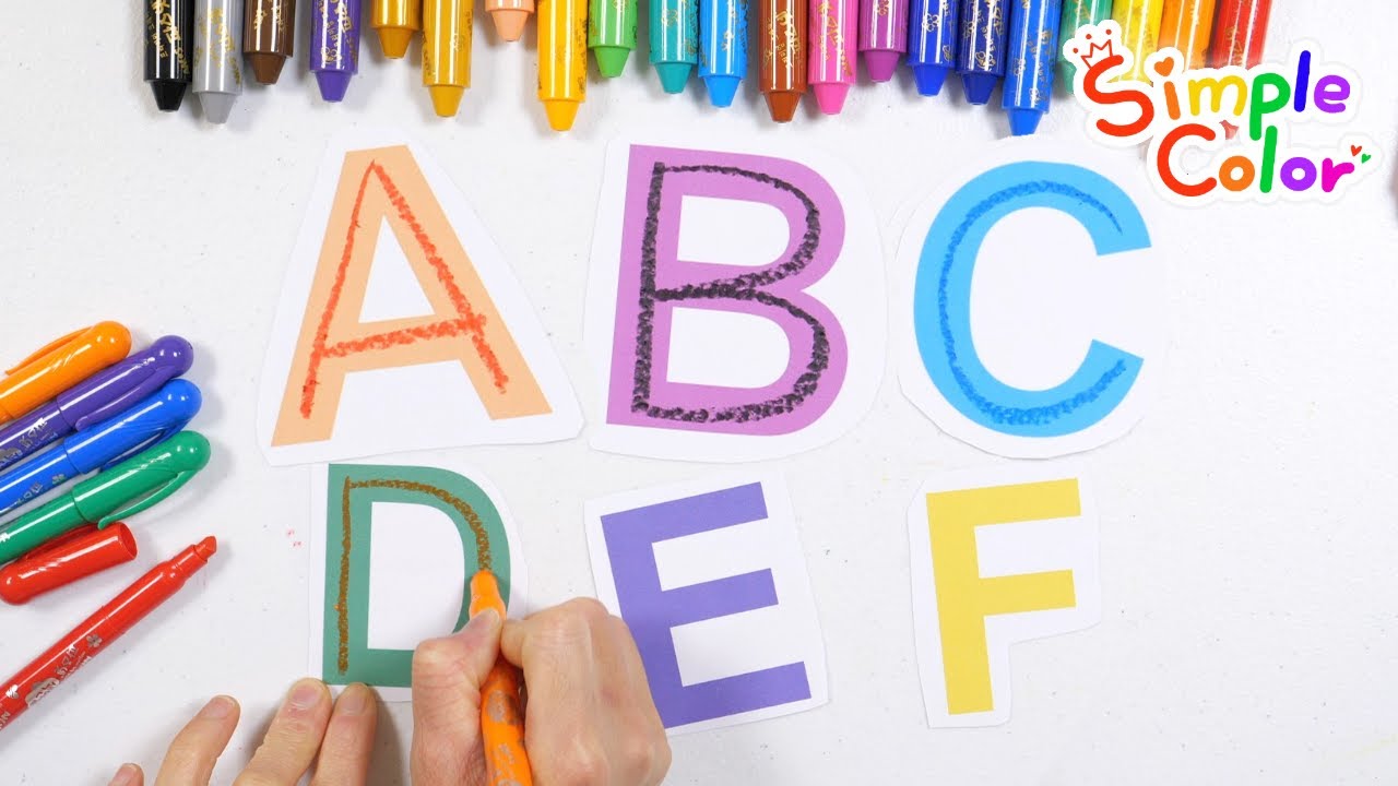 Learn the alphabet by decorating it with glitter powder and writing ...