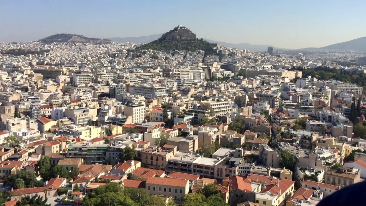 Akropolj Panorama Atine 2 - YouTube