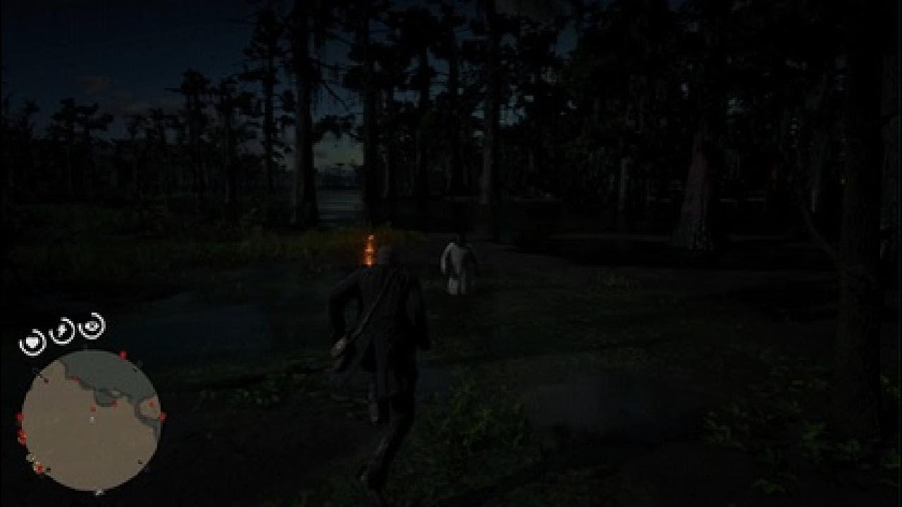 Tried to ambush Jason Voorhees in RDR2 - YouTube