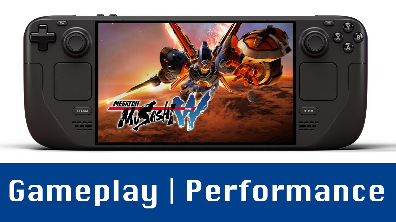 Megaton Musashi W Wired Steam Deck Gameplay - YouTube