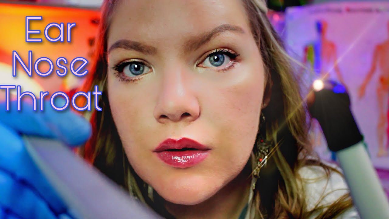 ASMR Detailed ENT Exam | Ear Cleaning, Ear Nose and Throat Examination Medical Roleplay - YouTube