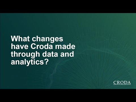 What changes have Croda made through data and analytics? - YouTube