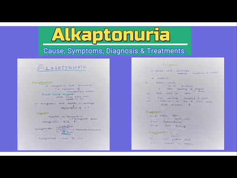 Alkaptonuria(Black Urine Disease) Its Cause, Symptoms,Diagnose And ...