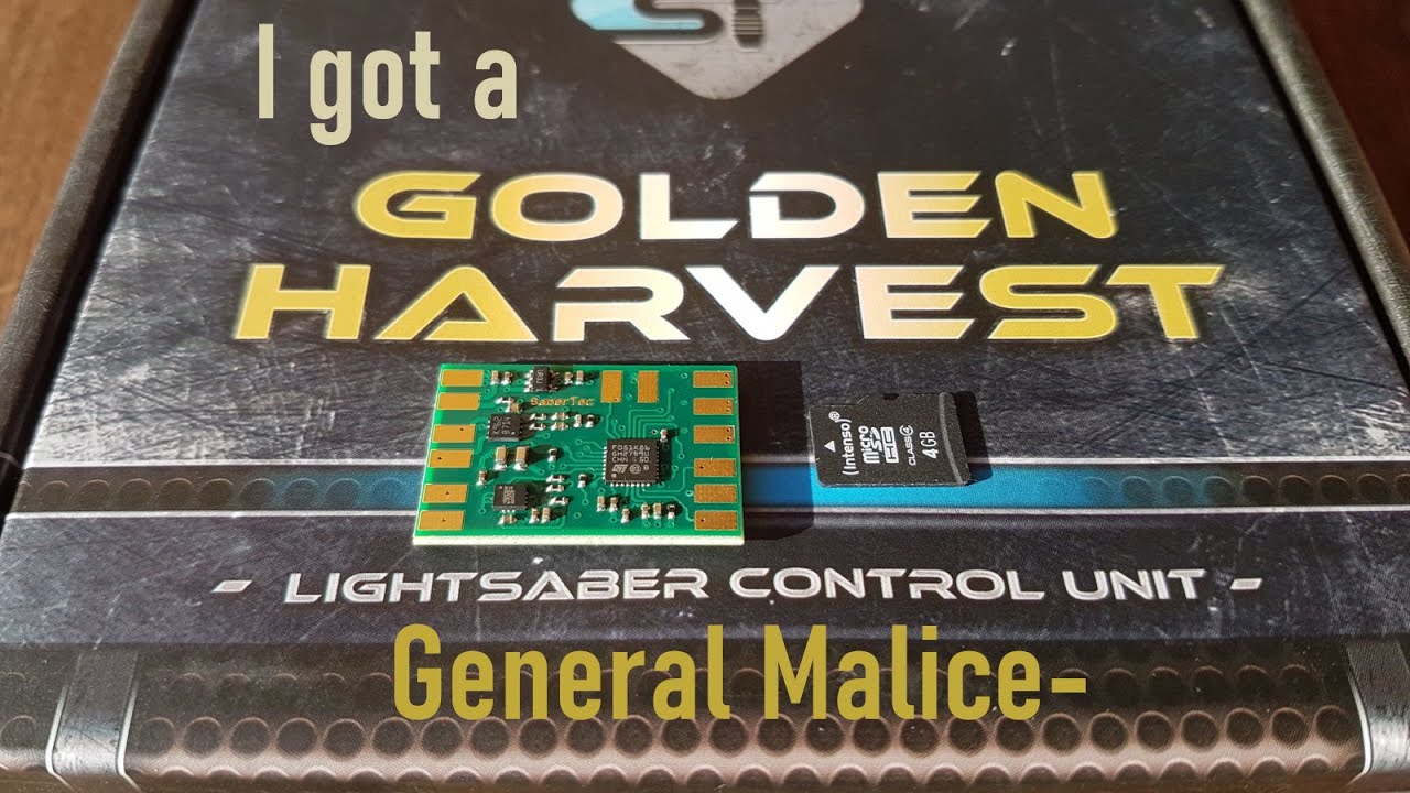 Golden Harvest v3 from SaberTec unboxing plus Seedling mods - YouTube