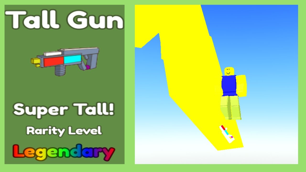 Roblox admin Guns Tall gun - YouTube