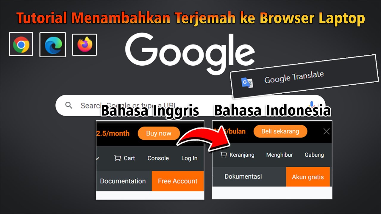 Tutorial Cara Mudah Menerjemahkan Semua Website di Chrome, dan Browser ...