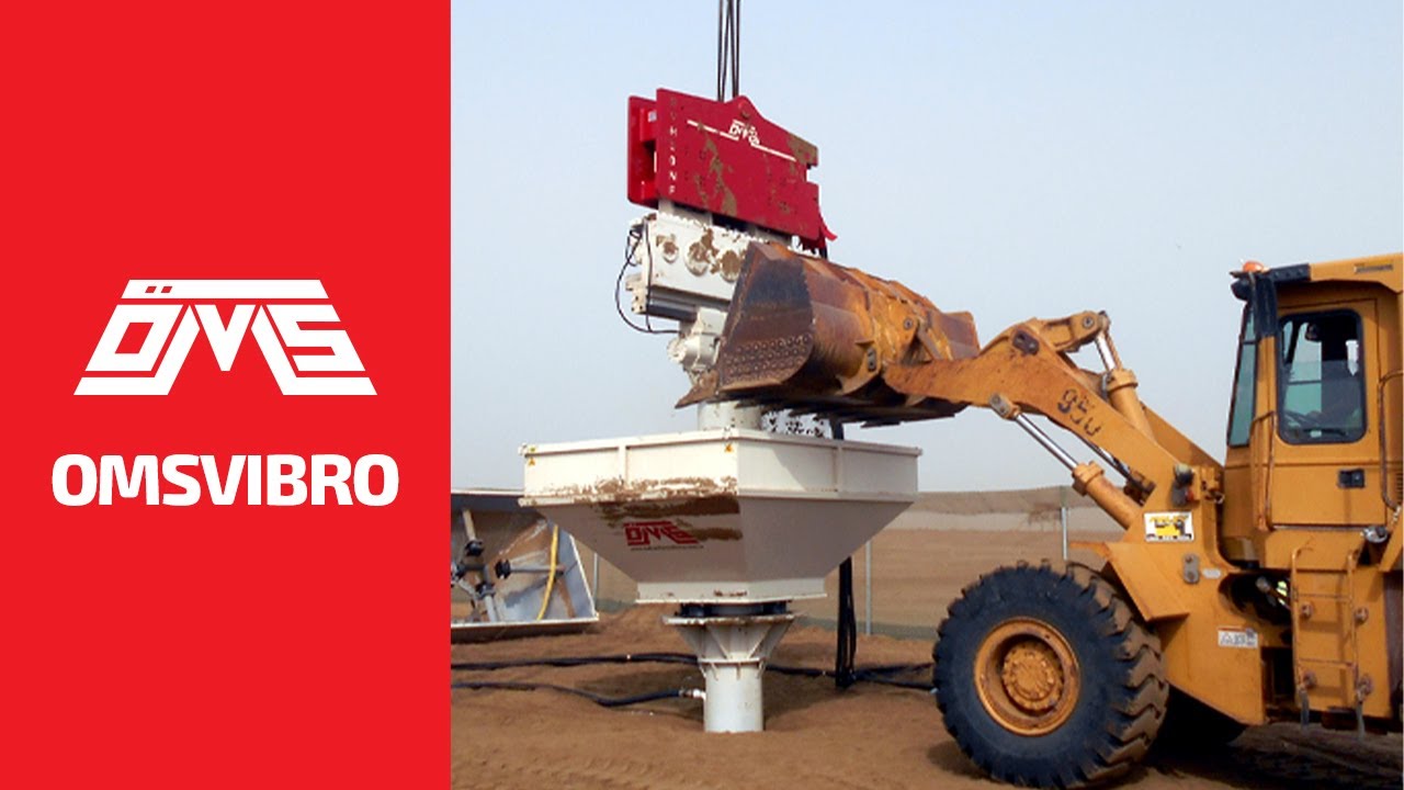 Soil Improvement - Vibro Compaction with OMS Vibratory Hammer in Saudi ...