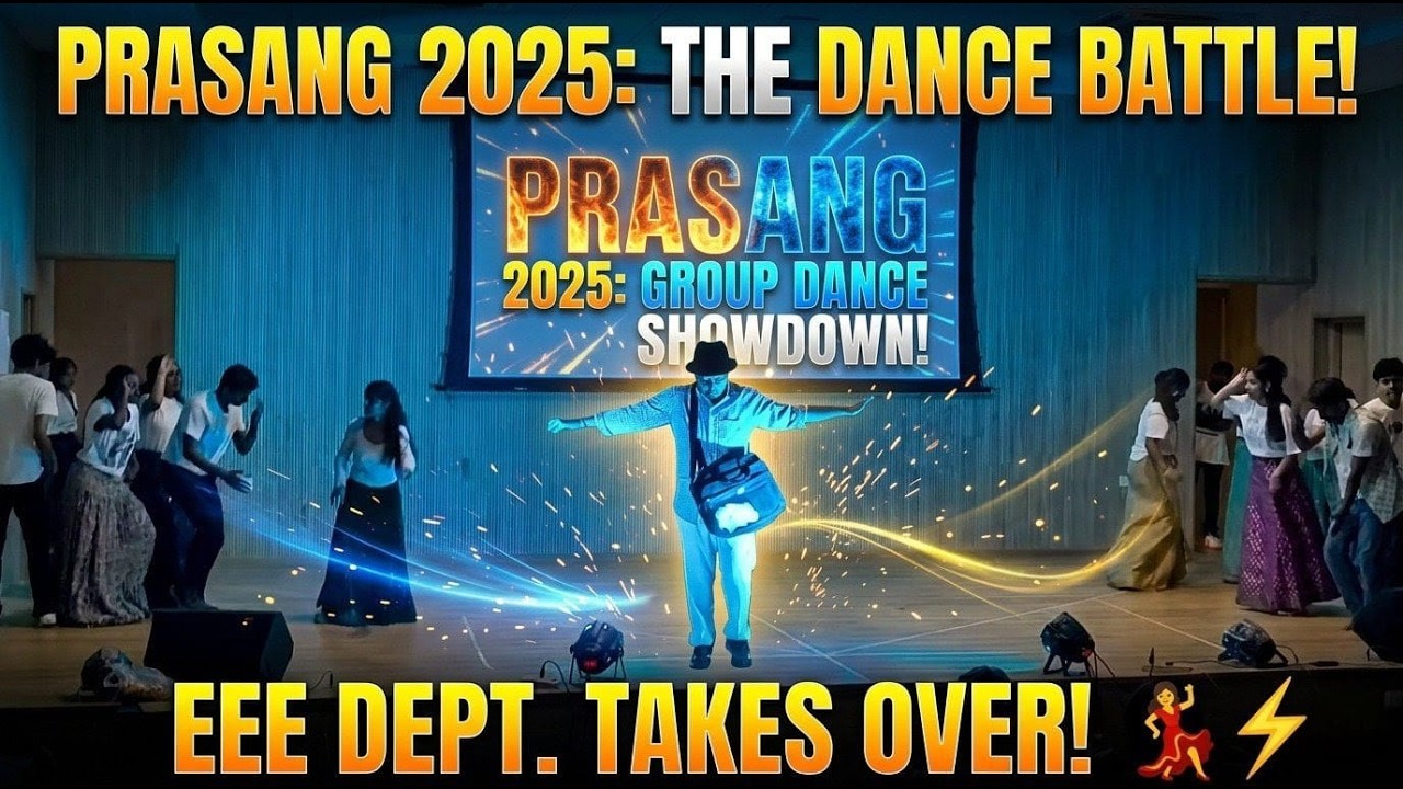 EEE Department Group Dance | Prasang 2025 | NIT Goa | Tesla Club - YouTube