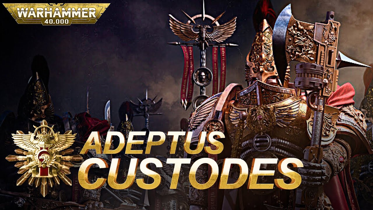 Adeptus Custodes from the Emperor of Mankind | Warhammer 40k lore - YouTube