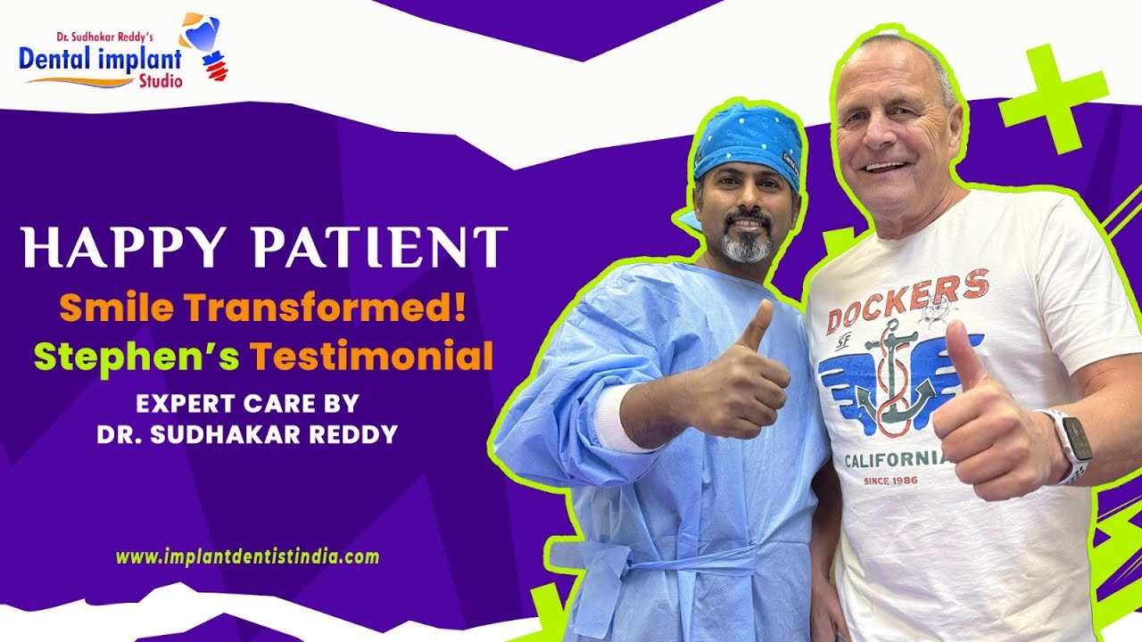 Stephen Jones from the UK Shares His Testimonial with Dr. Sudhakar ...