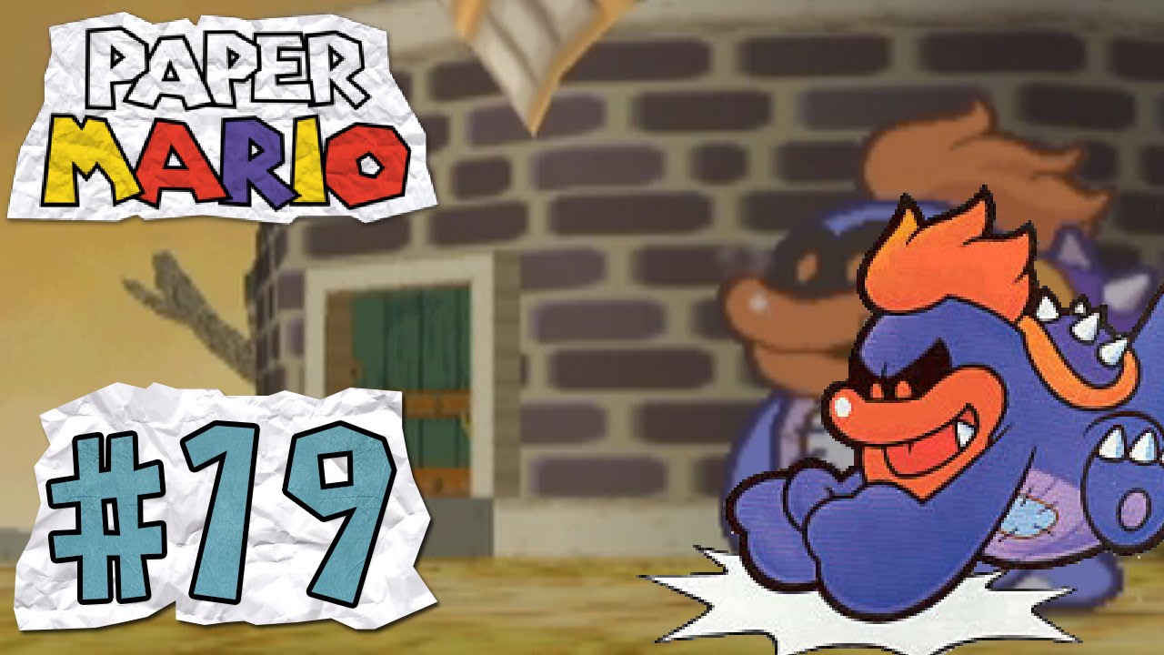 Let's Play - Paper Mario - Part 19 - Not so Invincible - YouTube