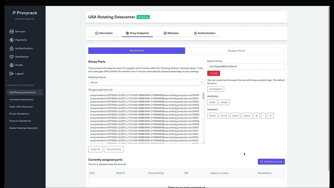 Exporting Proxy List - YouTube