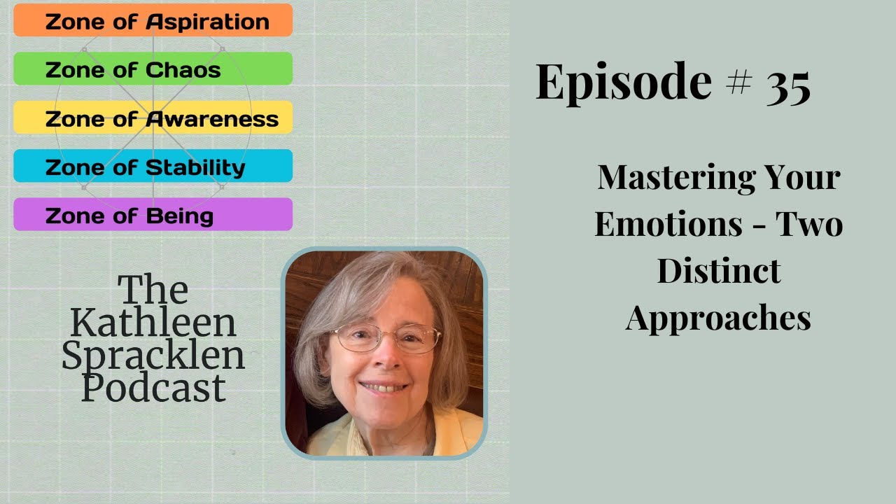 Mastering Your Emotions Two Distinct Approaches - YouTube