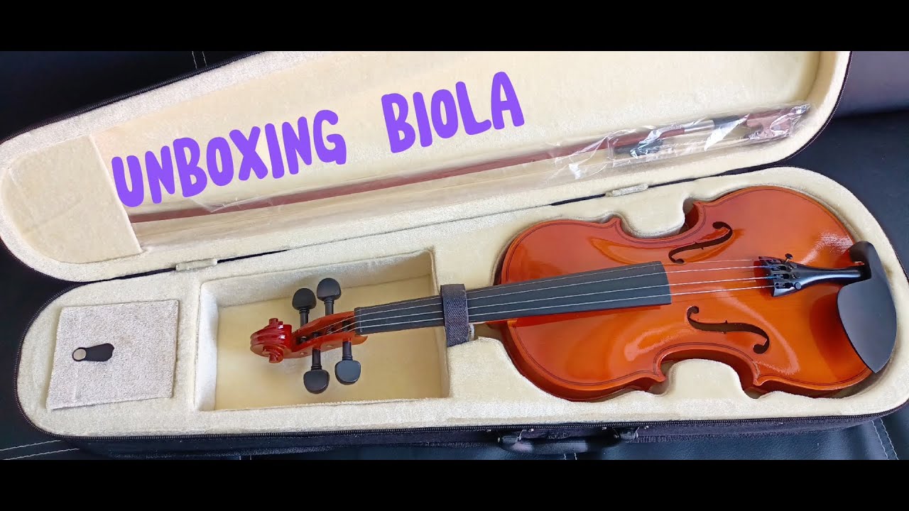 Unboxing biola #biola #violin #biolapemula #unboxing #unboxingvideo ...