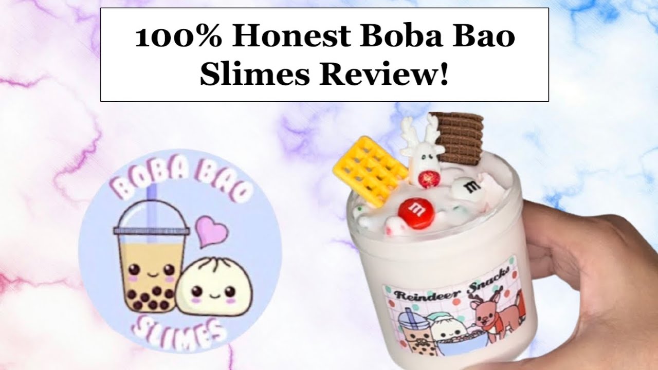Boba Bao Slimes 100% Honest Review! (Black Friday restock) - YouTube
