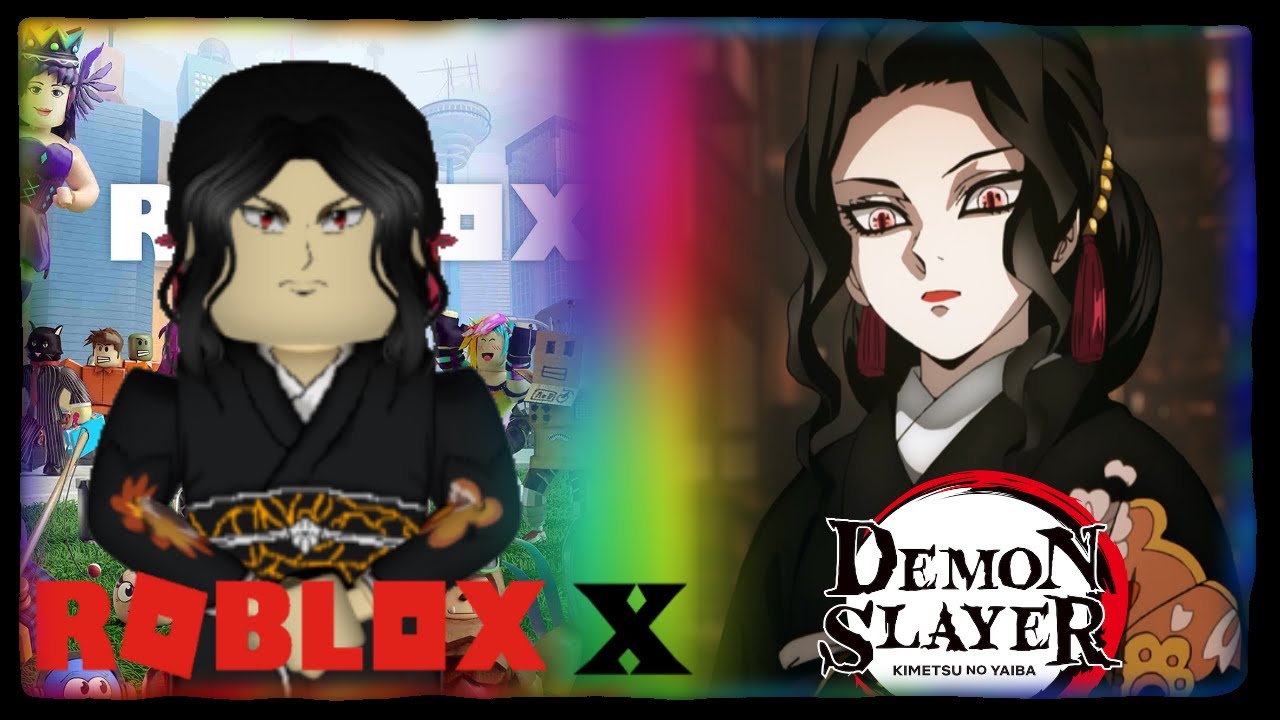 How to make Muzan Kibutsuji (Female Form) in Roblox - YouTube