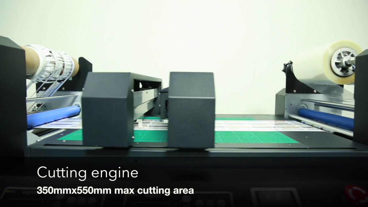 Digital blade label die cutter any BLADE eng - YouTube