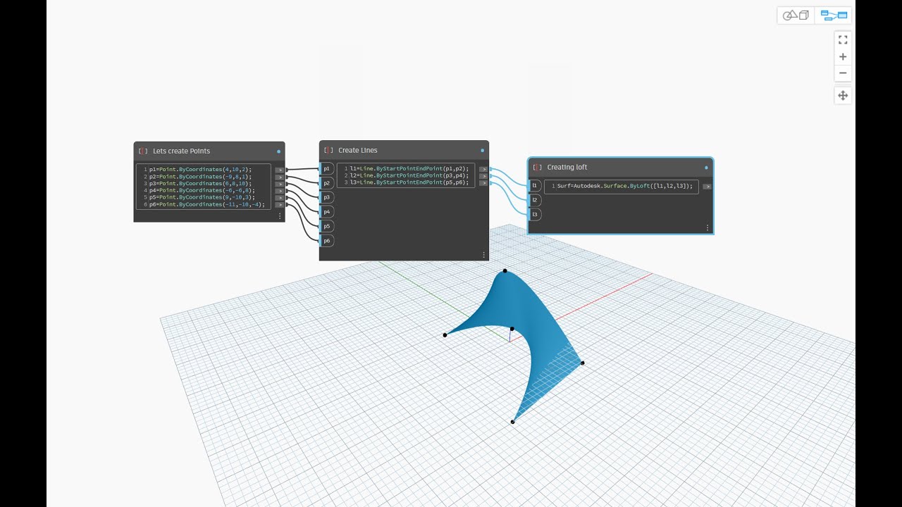 Dynamo Series 104: Mastering Surface Loft in Dynamo to Create Complex Shapes - YouTube