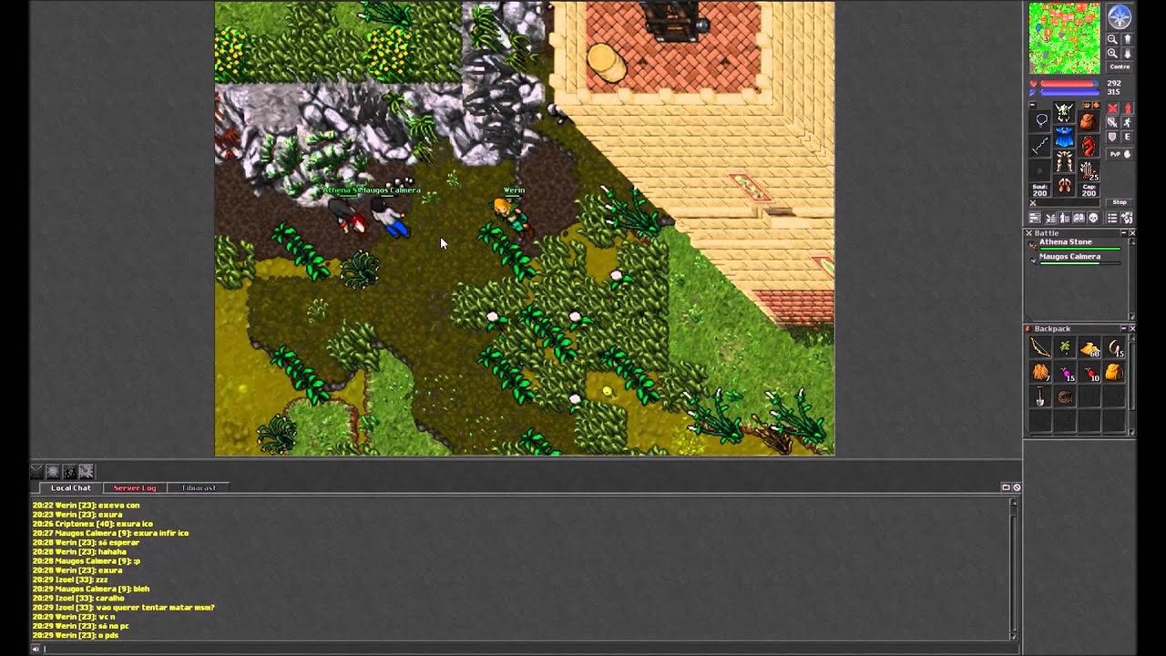 Water Buffalo trap on Salamander Cave - Tibia - YouTube