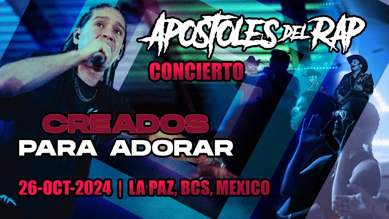 Apostoles del Rap | Concierto - La Paz, BCS, MEXICO 2024 - YouTube