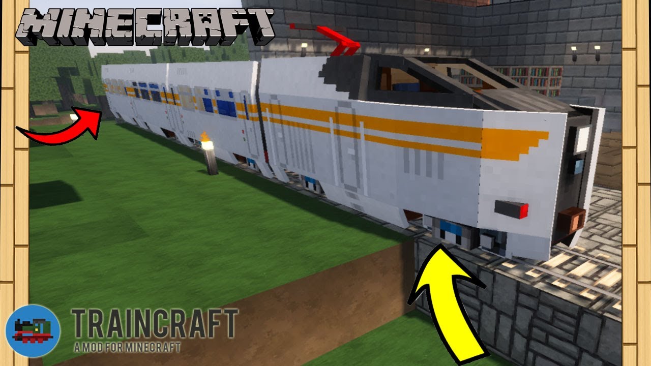 MENJADI MASINIS KERETA SUPER CEPAT SHINKANSEN!! - Minecraft Traincraft ...