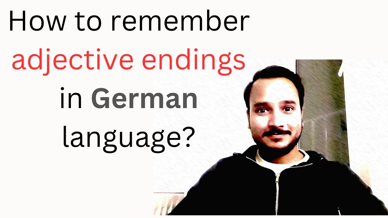 German A2 (Session2, Part 1): German Adjective Endings - YouTube