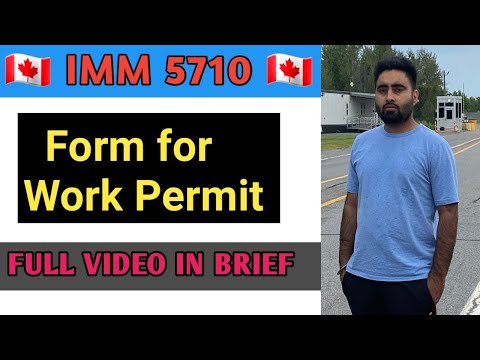 How to fill IMM 5710 #Imm5710 #Jogasalahpur #Canadiantehlka - YouTube