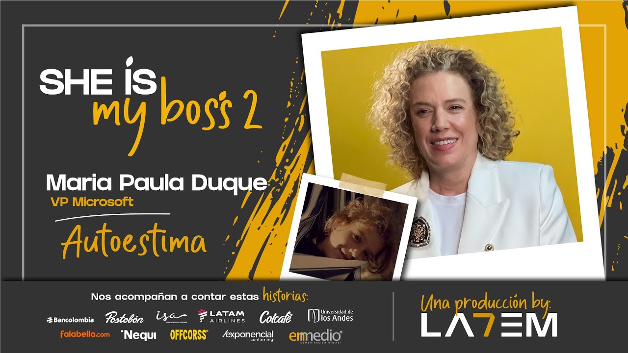 She is my Boss - Maria Paula Duque - YouTube