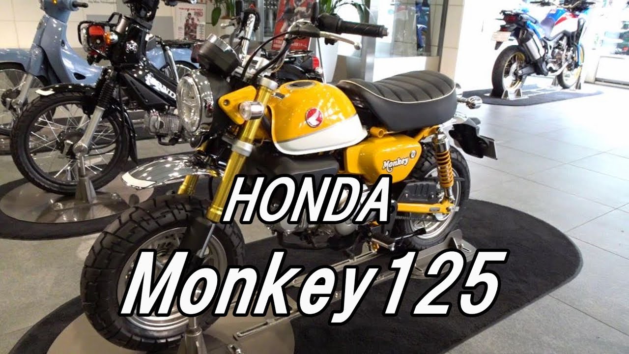 「HONDA Monkey125 ABS」 モンキーの楽しさをスケールアップ - YouTube