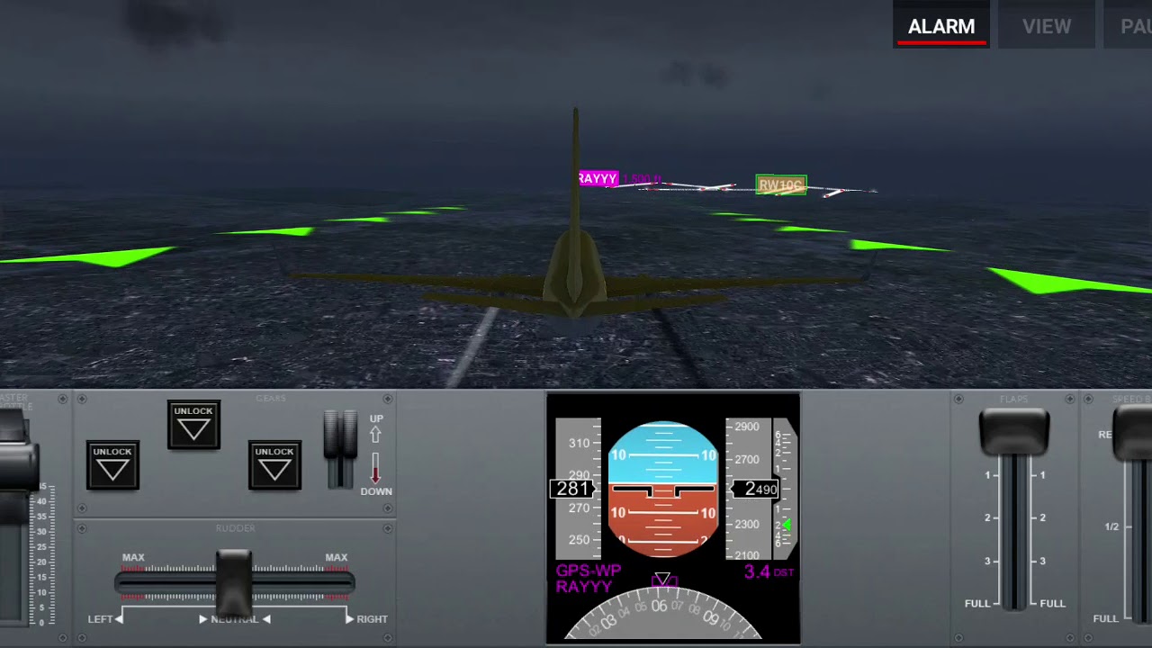 BOEING 737 ENGINES ON FIRE | EMERGENCY LANDING | AIRLINE COMMANDER EXAM ...