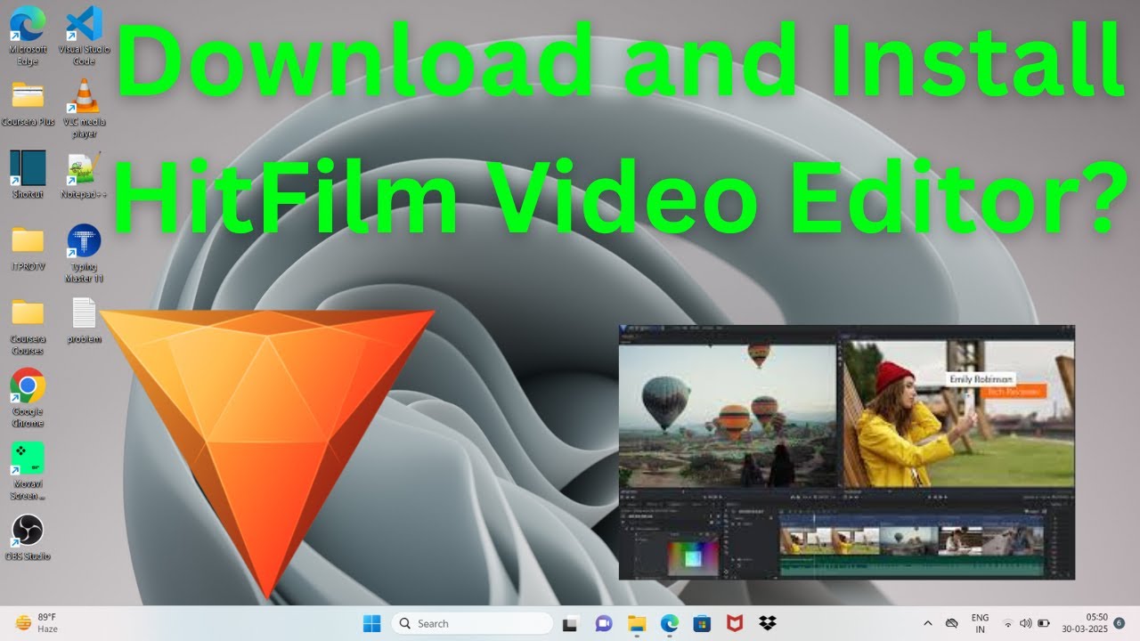 How to Download and Install HitFilm in Windows 11? - YouTube