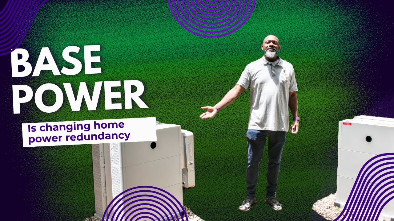 Base Power is changing home backup power and redundancy! - YouTube