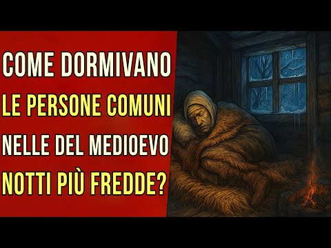 Come dormivano le persone comuni durante le notti più fredde del Medioevo?