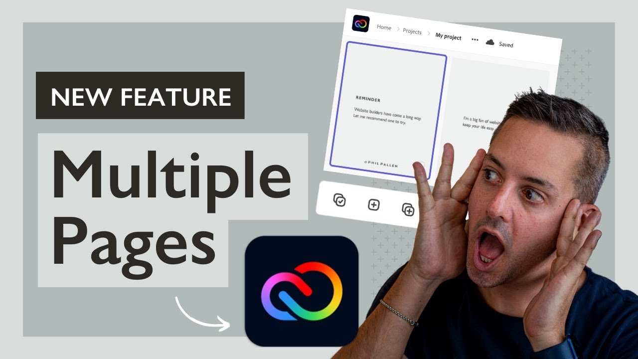 Multiple Pages In Adobe Express Phil Pallen YouTube Multiple Pages In Adobe Express Phil Pallen YouTube