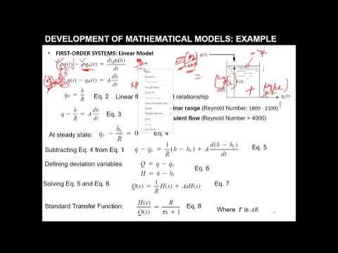 Lecture 7: Modeling of Single Tank System - YouTube