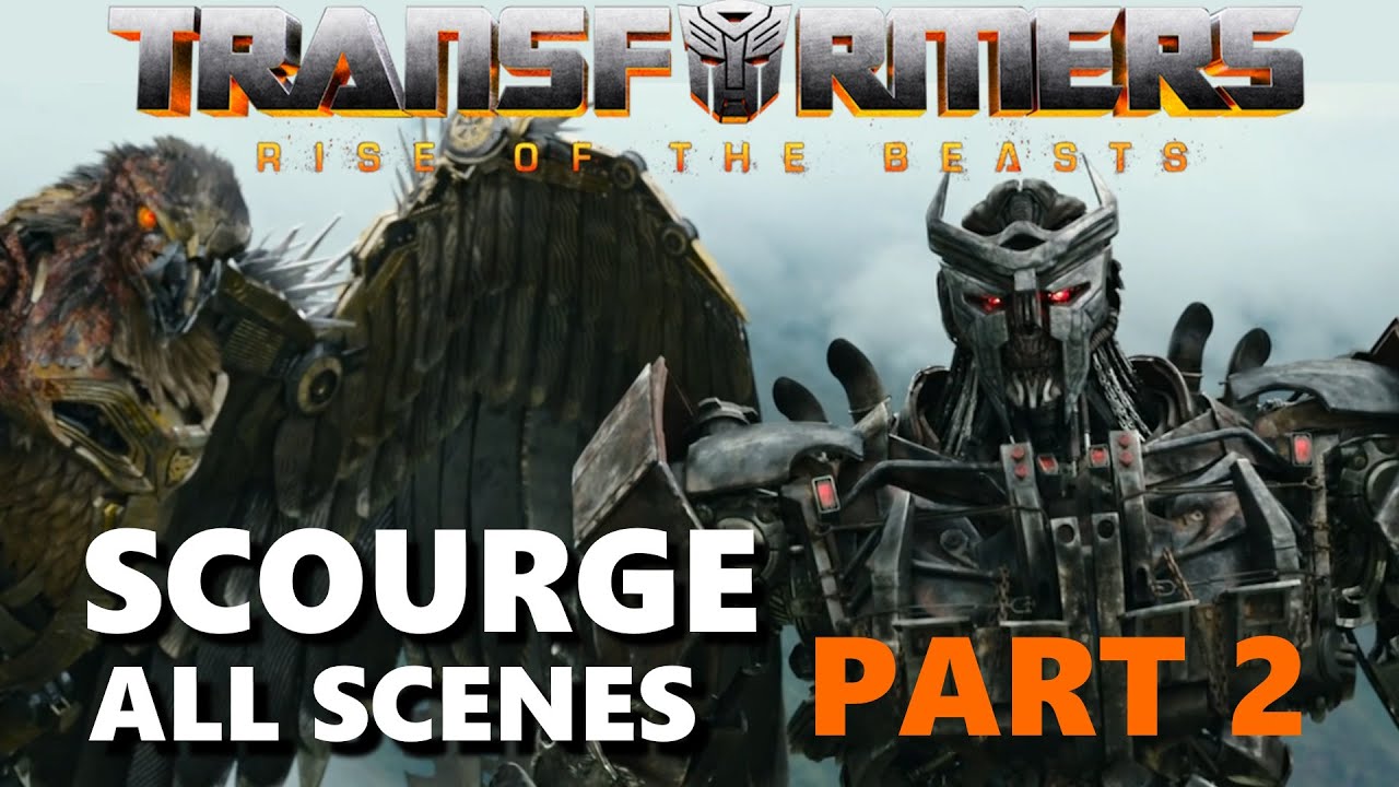 Scourge - Transformers Rise of the Beasts All Scenes Part 2 - YouTube