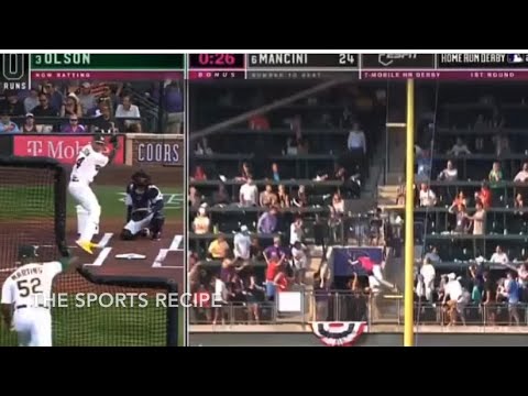 Fan falls from stands during 2021 MLB All Star Home Run Derby! Wow 😳 ...