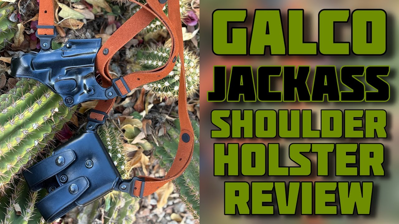 Galco Jackass Shoulder Holster Full Review. (Feat. Beretta 92FS) - YouTube